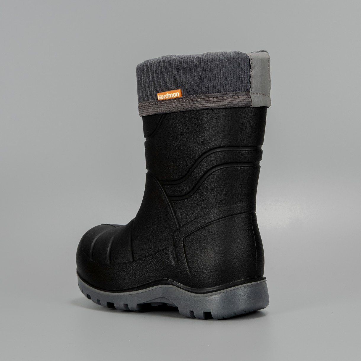Сапоги детские Nordman Flash со съемным флисовым утеплителем черные - купить в интернет-магазине ...
