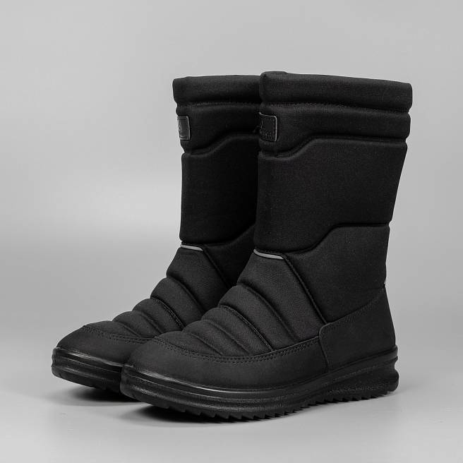 Женские дутики Nordman Loona без липучки черные - купить в интернет-магазине nordman.ru