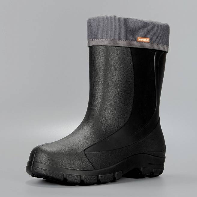 Сапоги подростковые Nordman Teen со съёмным флисовым утеплителем черные - купить в интернет ...