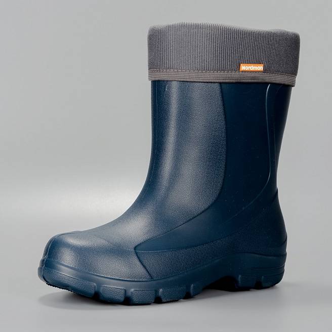 Сапоги подростковые Nordman Teen со съёмным флисовым утеплителем темно-синие - купить в интернет ...